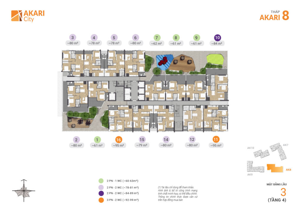 AKARI CITY © Trang chính thức của Nam Long Corp