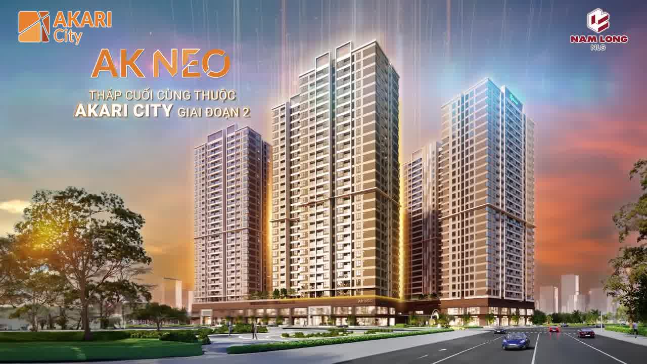 Cập nhật tiến độ Akari City AK NEO tháng 8 năm 2023