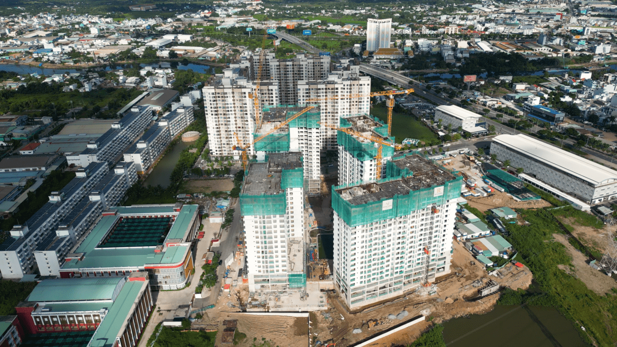 Cập nhật tiến độ Akari City AK NEO tháng 8 năm 2023