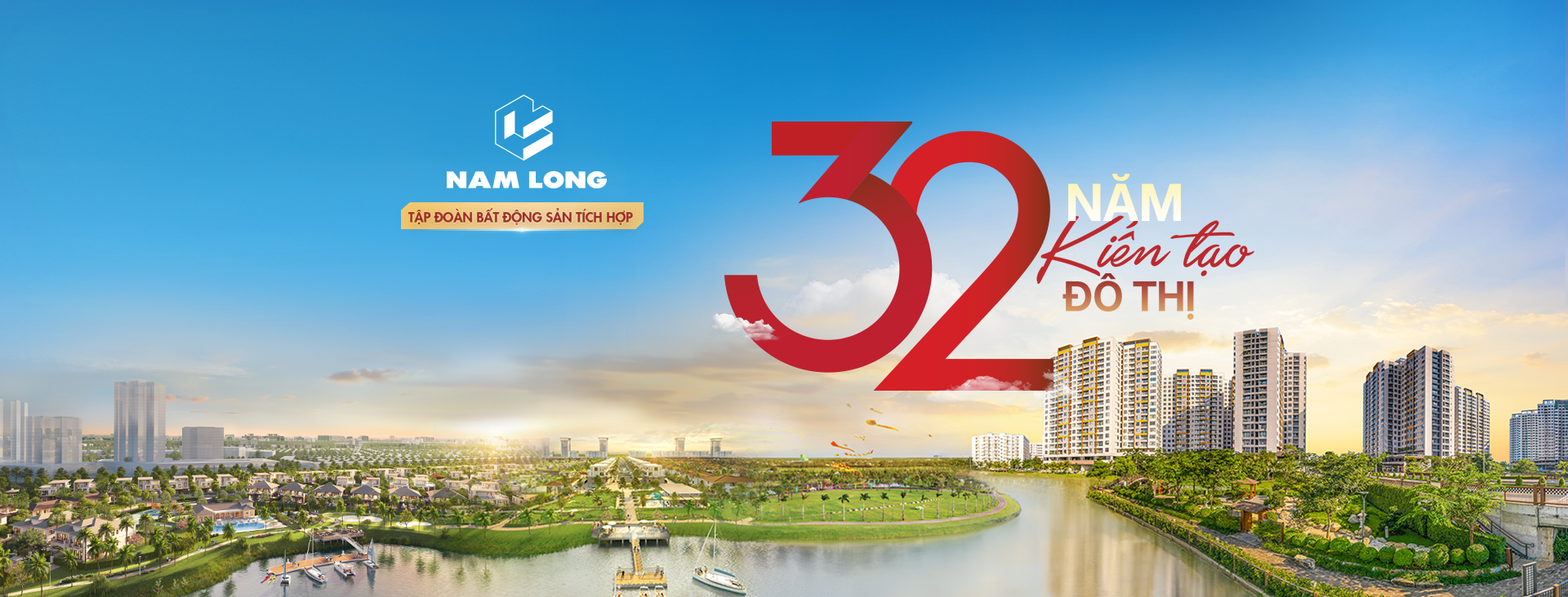Nam Long Corp: Trang chính thức các dự án Nam Long