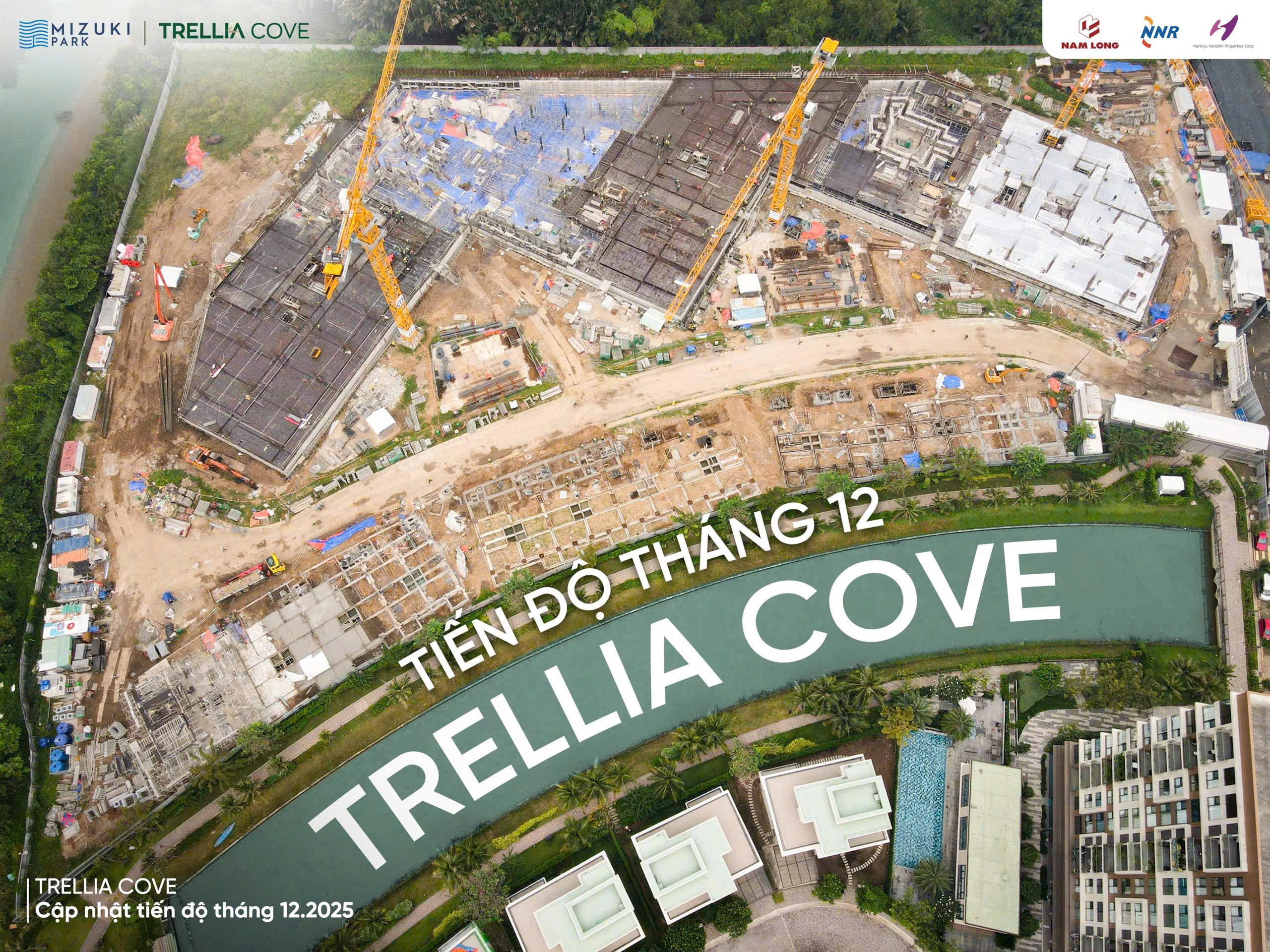 CẬP NHẬT TIẾN ĐỘ MỚI NHẤT TRELLIA COVE